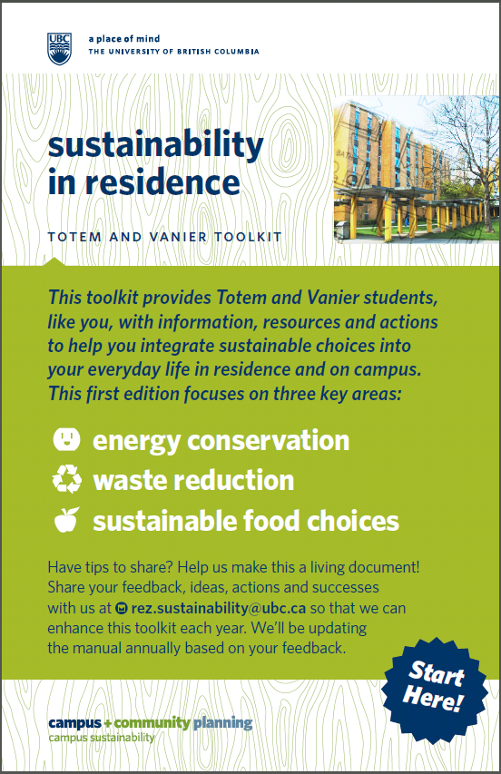 Sustainability In Residence Toolkits Sustain Ubc Ca